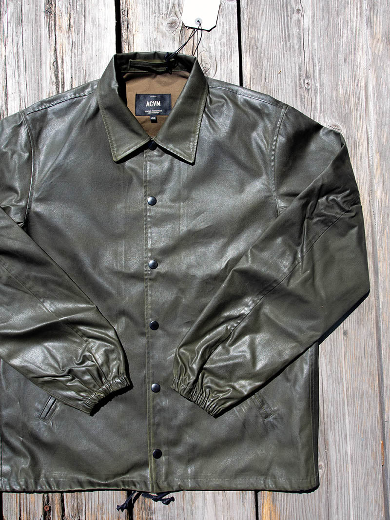 ACV-WX03 WAXED COTTON COACH JACKET – ROOSTER